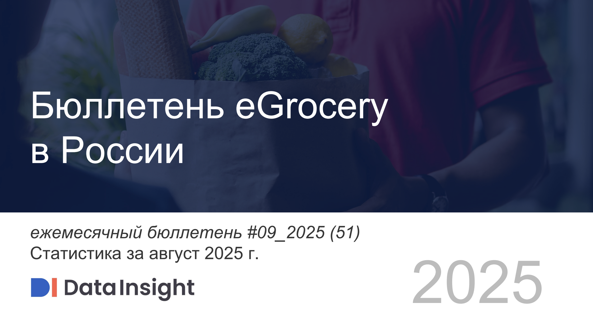Интернет-торговля в России 2025 - маркетинговое исследование от агентства Data Insight